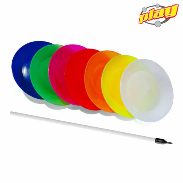 Spinning Plates & Wooden Stick | Juggling & Circus | Goudurix