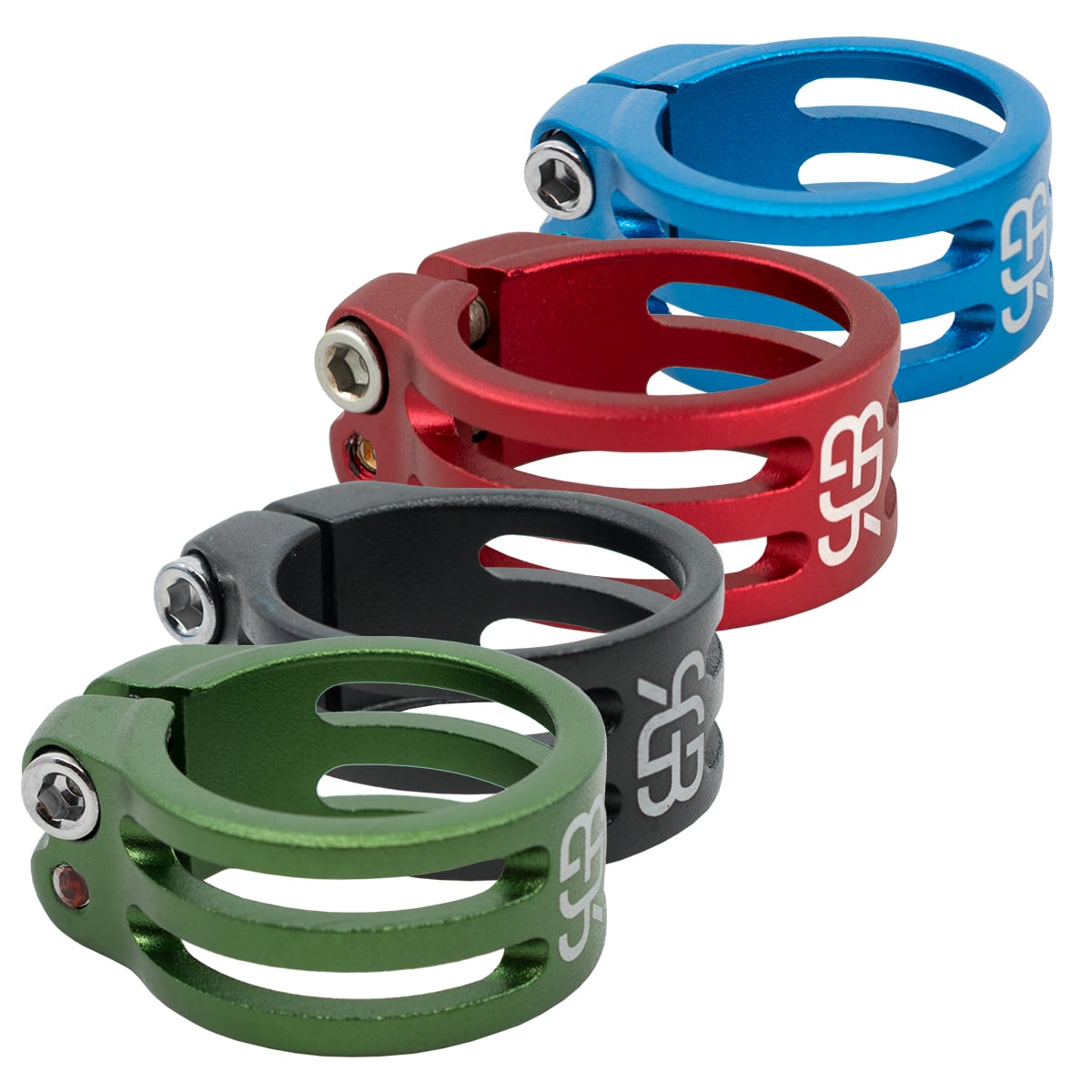 Seatclamp #RGB 34.9mm - Quax | Juggling & Circus | Goudurix