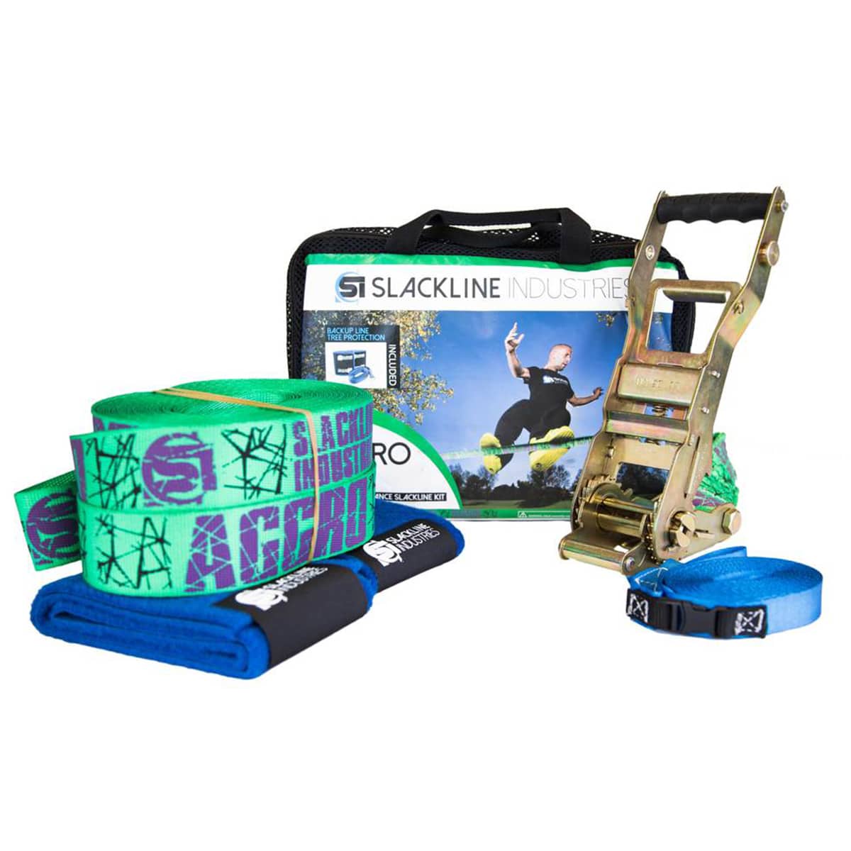 Slackline Aggro Line 100' | Juggling & Circus | Goudurix